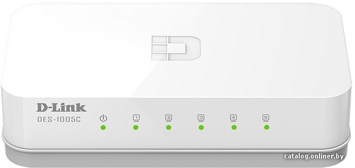 D-Link DES-1005C/B1A неуправляемый коммутатор купить в Минске