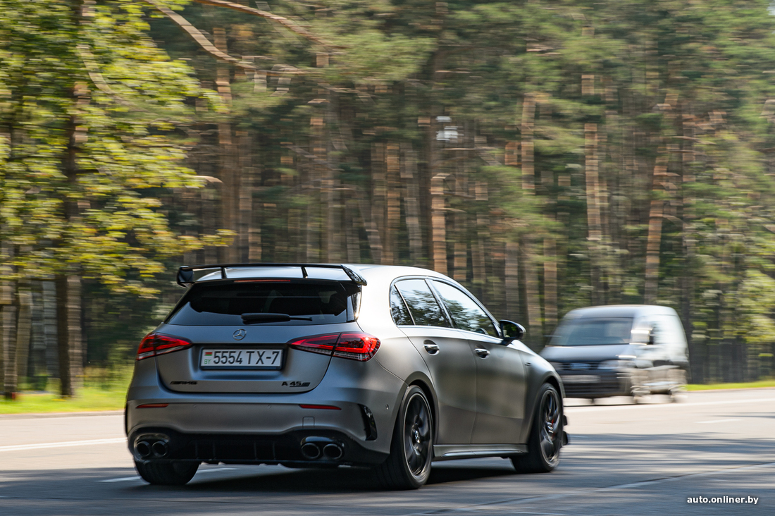 Обзор Mercedes A45S AMG