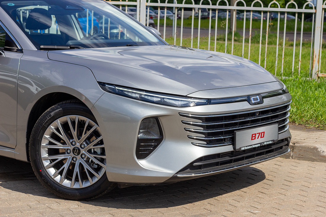 Новые FAW Bestune B70 приехали в Беларусь. Известны цены
