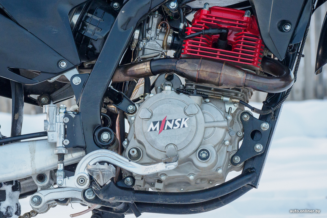 Новинка мотовелозавода MINSK RX-300