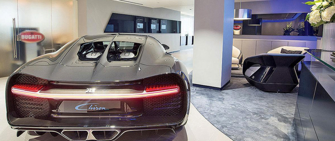 Bugatti расширит мировую дилерскую сеть до 100 автоцентров