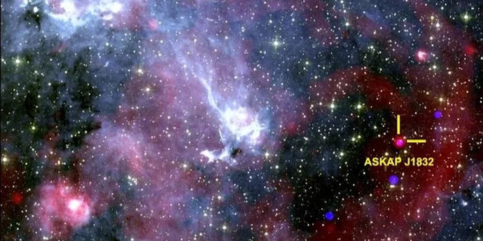 Astronomen entdeckten alle 44 Minuten ein Objekt, das seltsame Signale ...