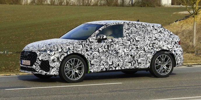 Шпионы впервые сфотографировали Audi RS Q4