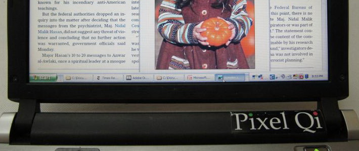 Pixel Qi обещает дисплеи лучше, чем у нового iPad